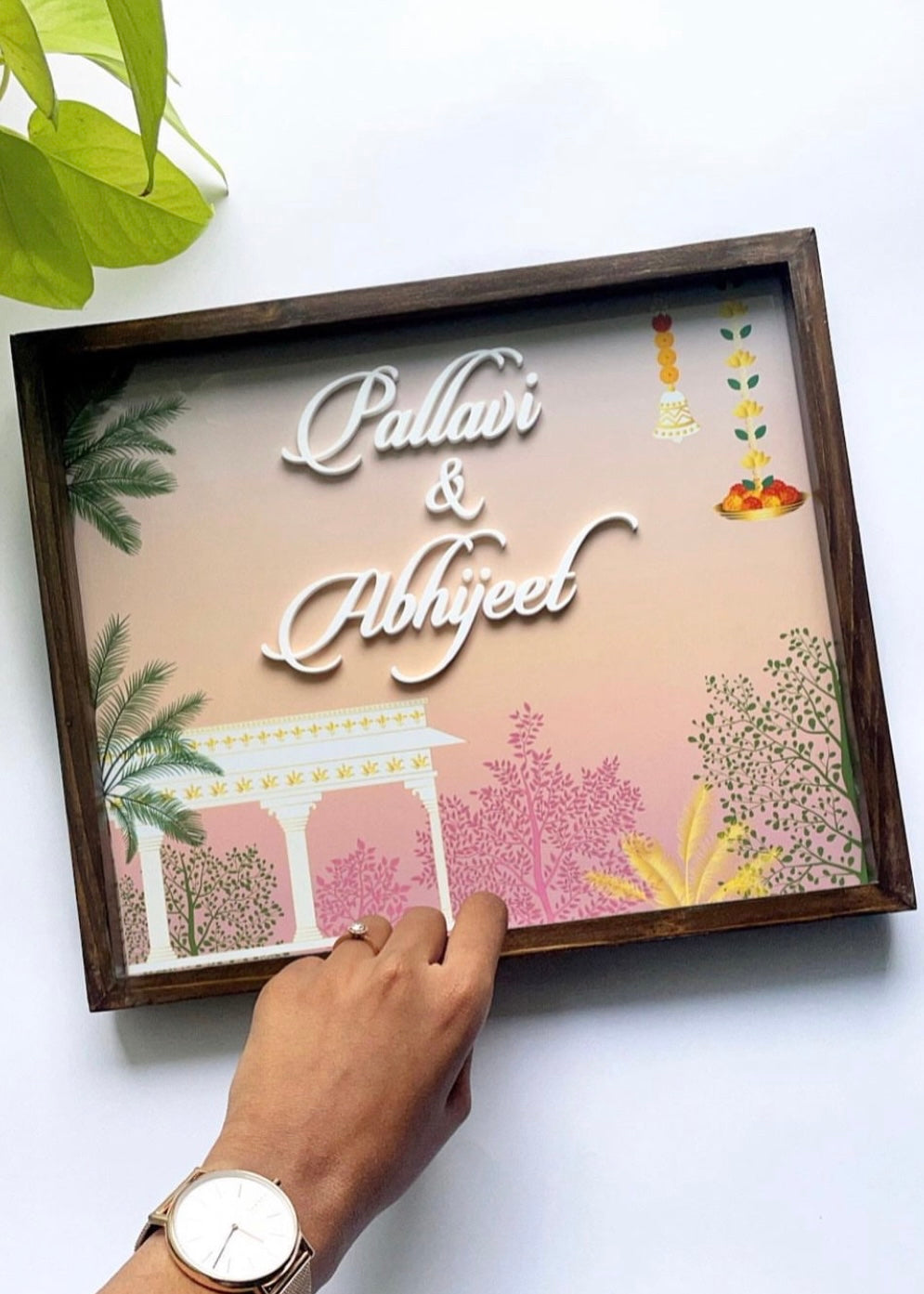 Sky is Pink Name Sign – Decor By The Way