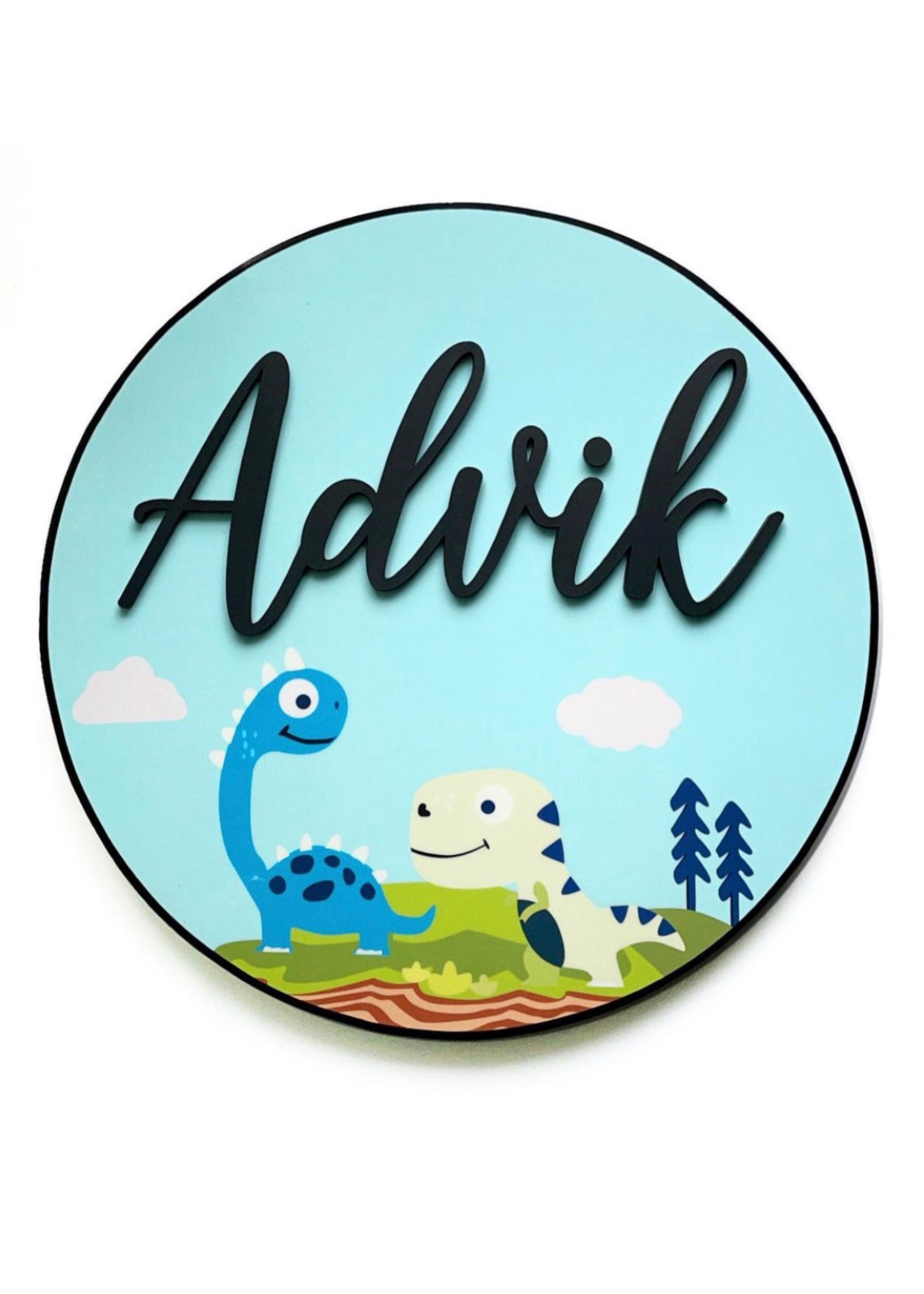 Lil Dino Name Sign – Decor By The Way