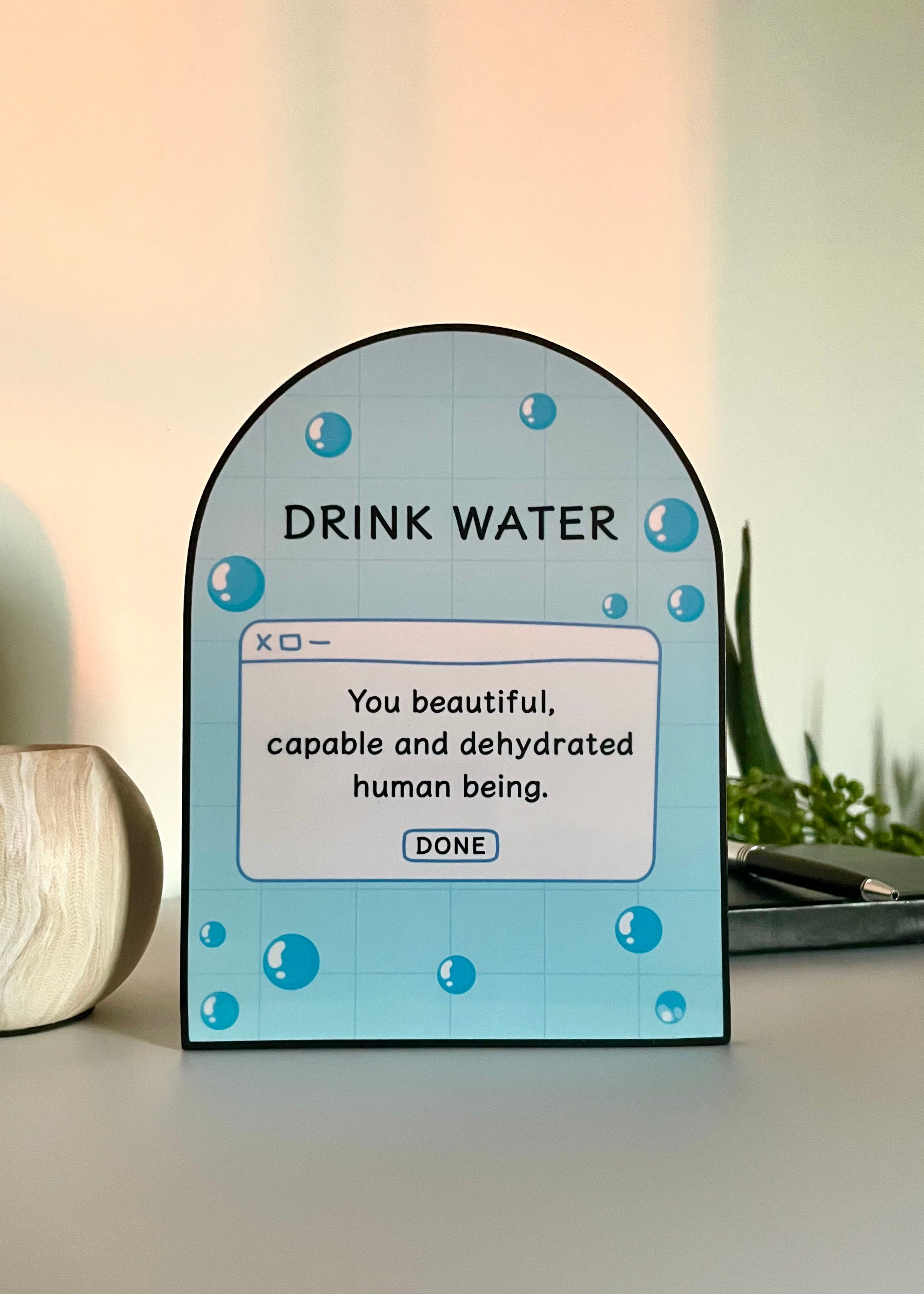 Drink Water Arch – Decor By The Way