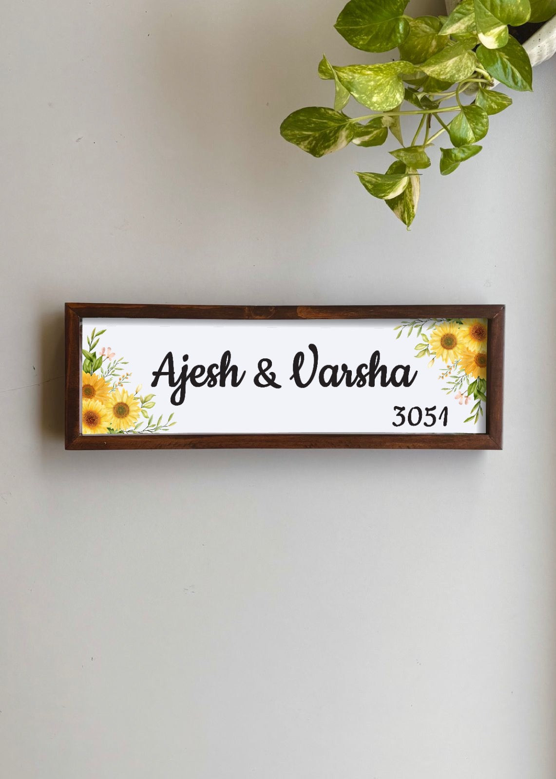 Sunshine to My Home Name Sign – Decor By The Way