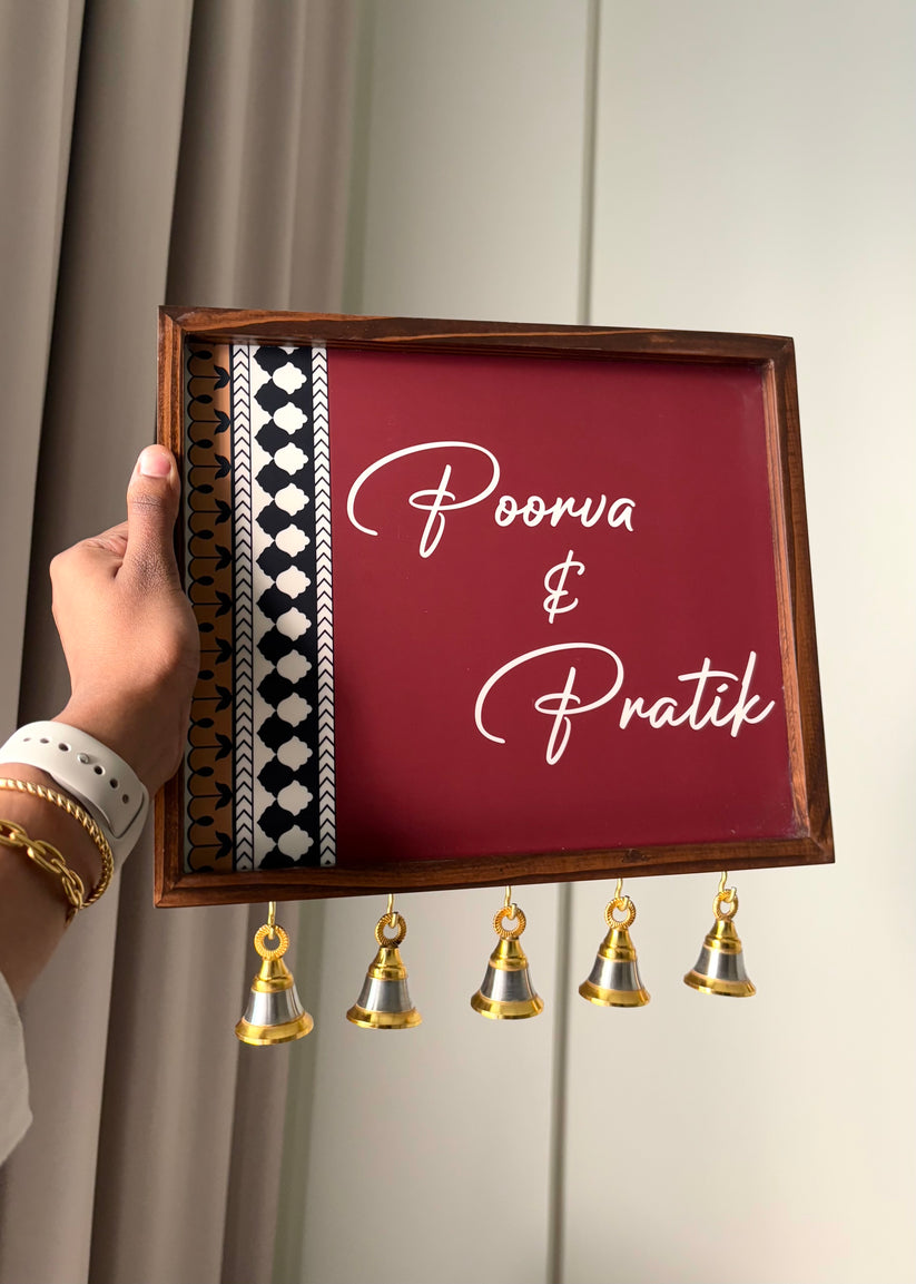 Alankar Name Plate – Decor By The Way