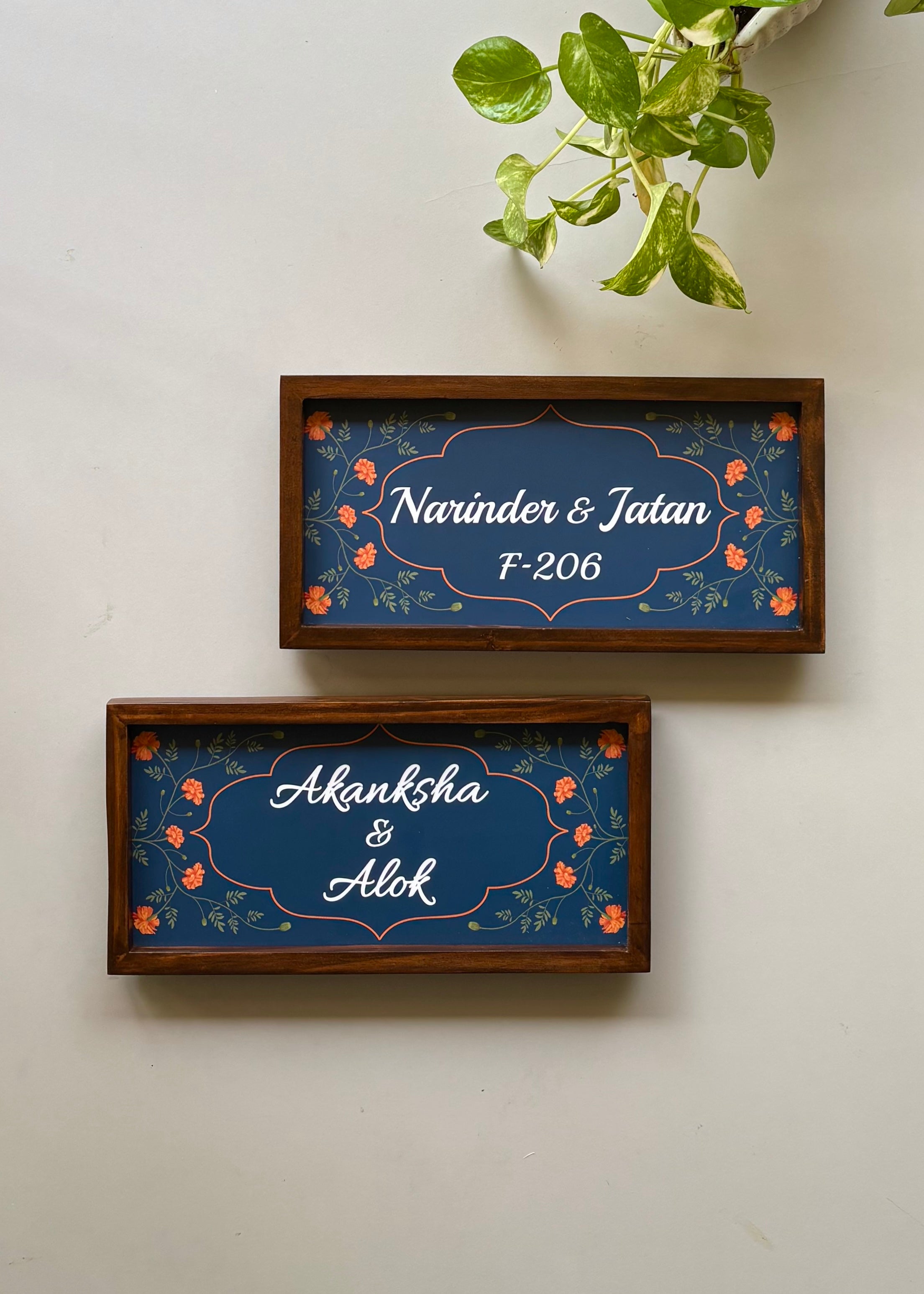 Marigold Name Plate for Home – Decor By The Way