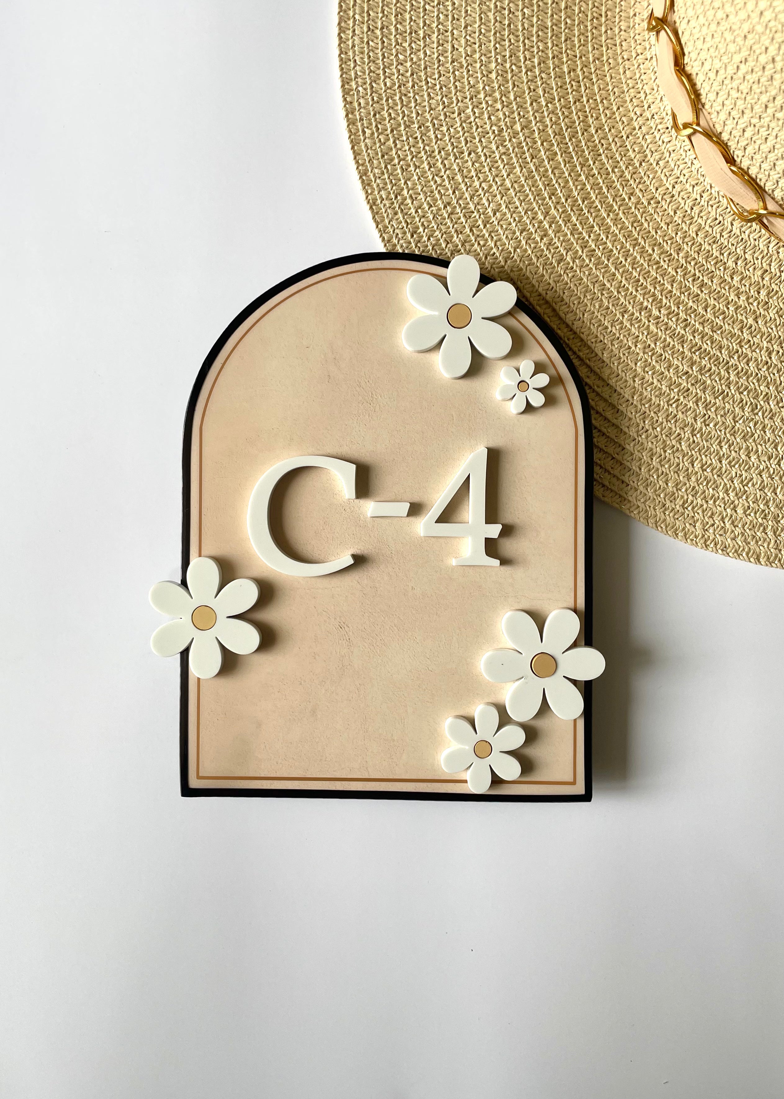 Daisy Number Sign (only numbers) – Decor By The Way